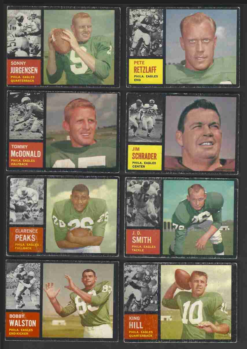 Sportlots Auctions: 1962 Topps Football Lot (16)