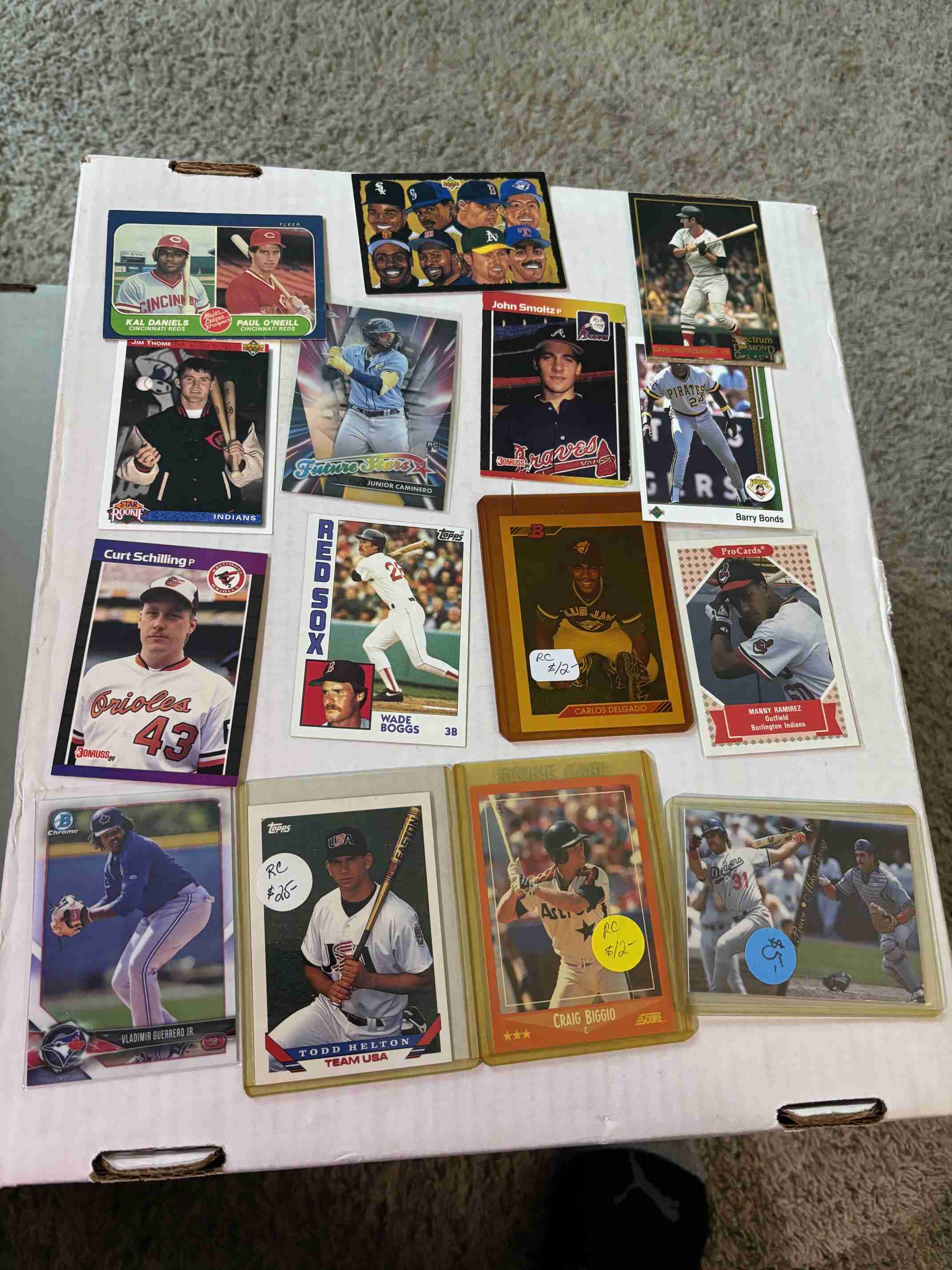 Sportlots Auctions: Clearance 2500 BB cards- 88D set, Vintage, RCs, Stars+++