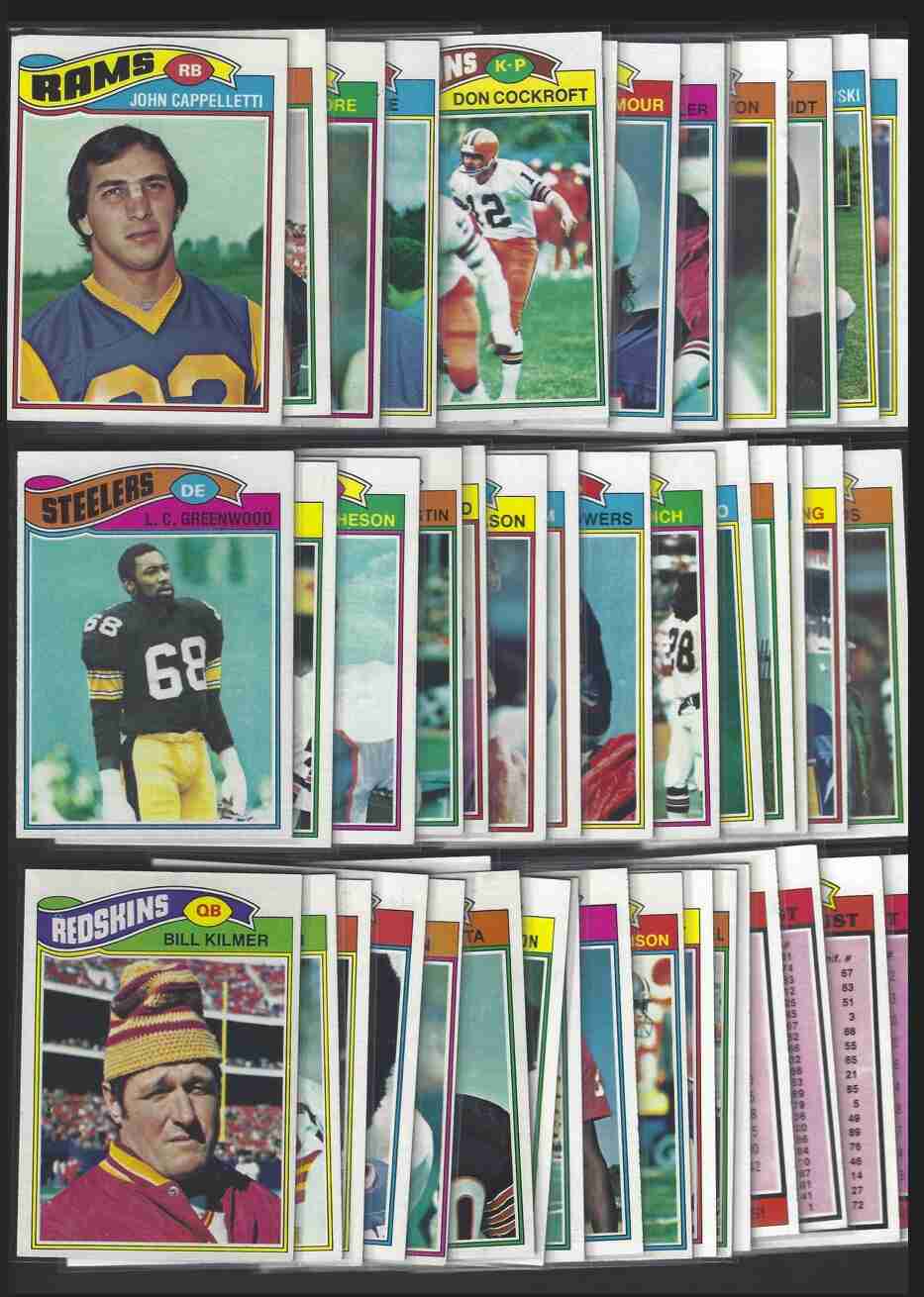 Sportlots Auctions: 1977 Topps Football Lot (100) -High Grade-