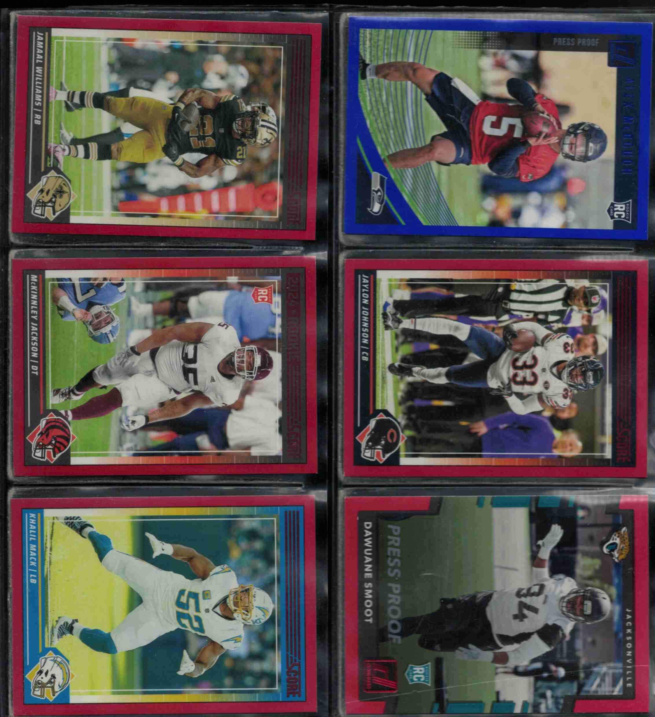 Sportlots Auctions: 20 color parallels + press proofs - Hopkins, Edwards